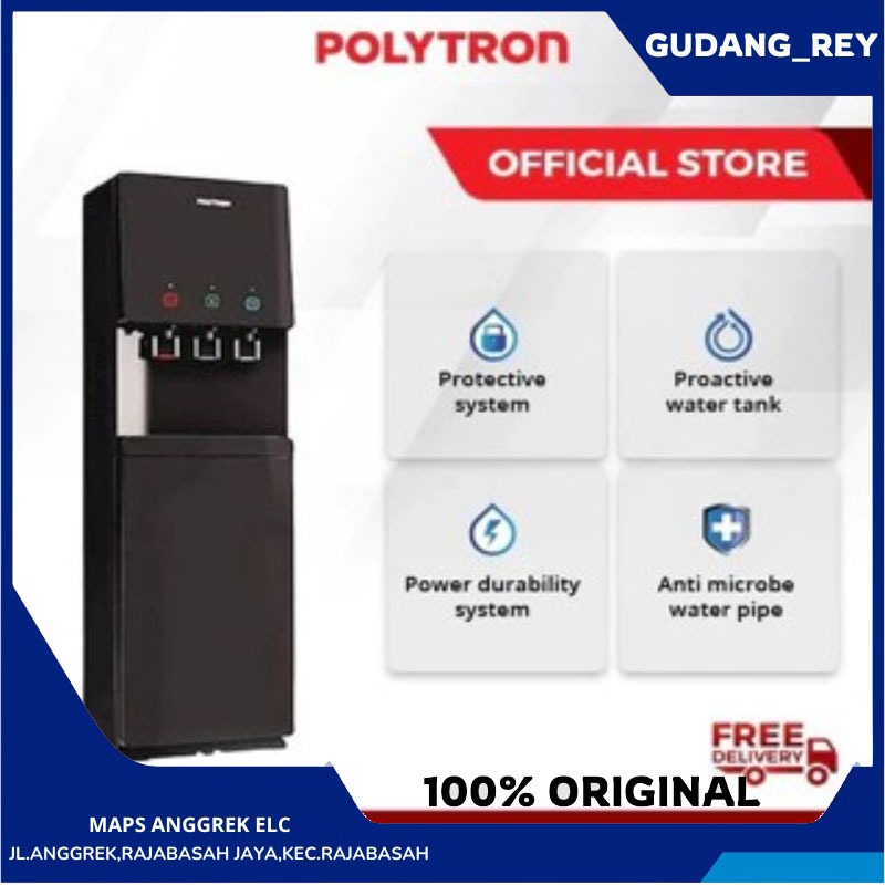 Jual Polytron PWC-776 Dispenser Air Galon Bawah Bottom Loading Hydra (Compresor) Garansi Resmi ...