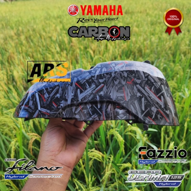 Jual Tutup Filter Fazzio Grand Filano Gear 125 Ultima Hybrid Carbon WTP ...