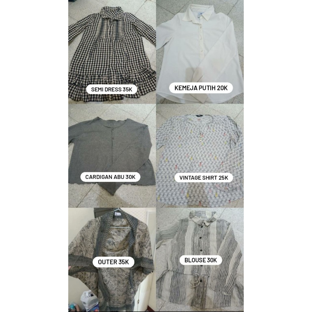 Jual Preloved atasan | Shopee Indonesia