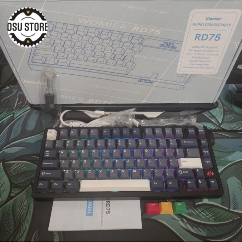 Jual Womier RD75 PRO 3 MODE - QUICK RELEASE - VIA GASKET - SOUTH FACE ...