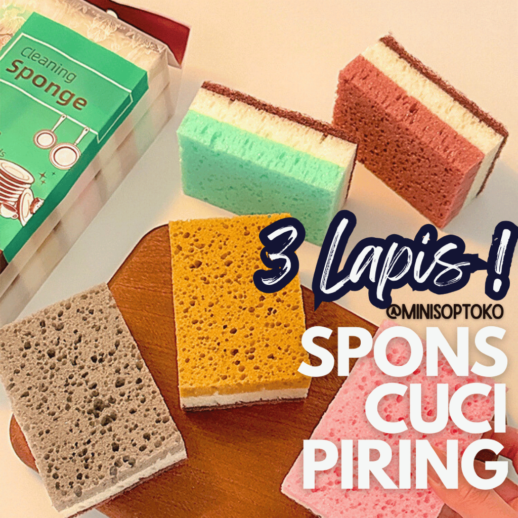 Jual Spons Sabut Busa Cuci Piring Magic Sponge Scouring Pad Serbaguna ...