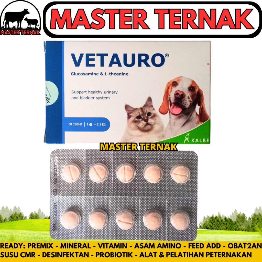 Jual VETAURO 10 TABLET (1 STRIP) - Suplemen Infeksi Saluran Kemih ...