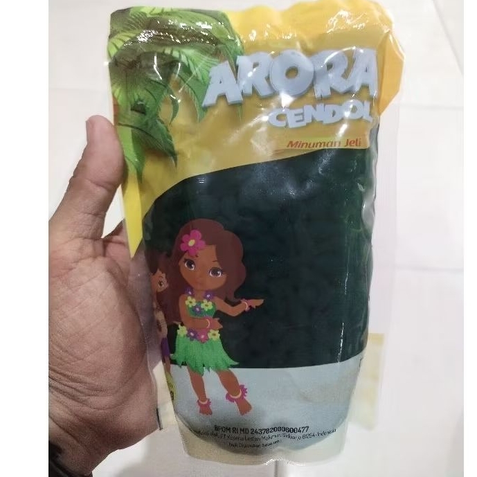 Jual Cendol Arora 500gr Topping Minuman Jeli cendol kecebong yoshinoya ...