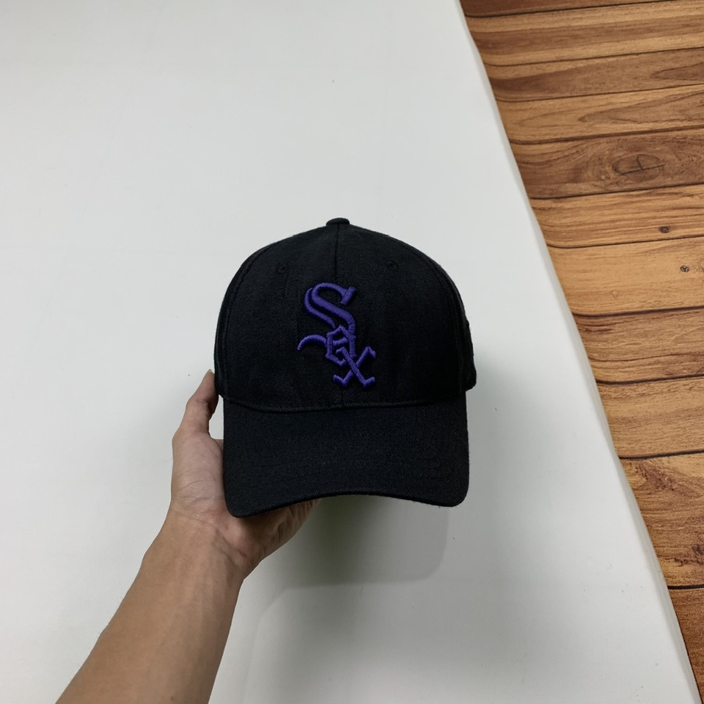 Jual TOPI MLB CHICAGO WHITE SOX BUILD UP | Shopee Indonesia