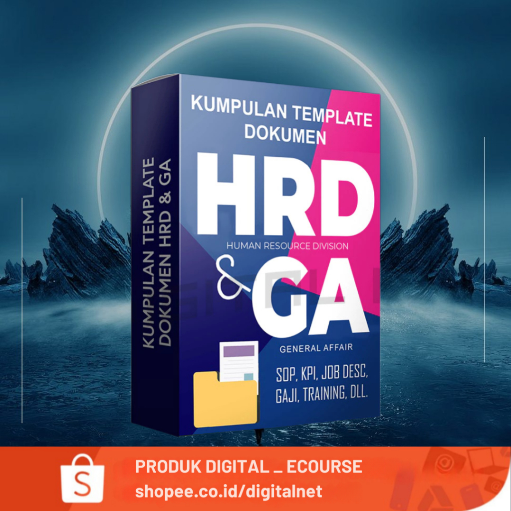 Jual Template HRD & GA Lengkap - Rekrutmen + Orientasi + Kompensasi ...