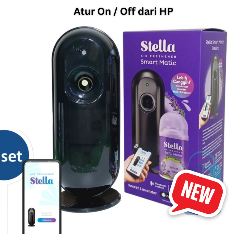 Jual Stella Smart Matic Box Set Alat + Refill Coffe 160ml On Off Dari ...
