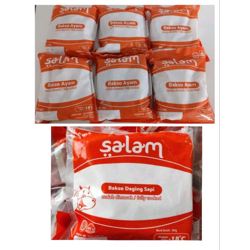 Jual Pentol Bakso Salam Ayam / sapi (500gr) | Shopee Indonesia