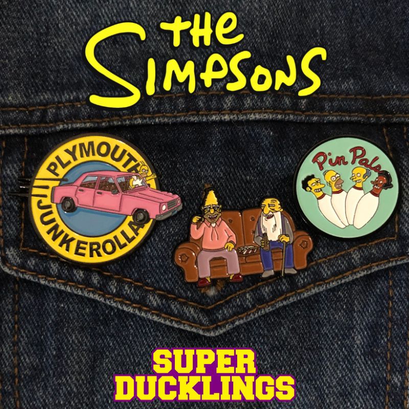 Jual The Simpsons Enamel Pin / Bros Pin The Simpsons | Shopee Indonesia