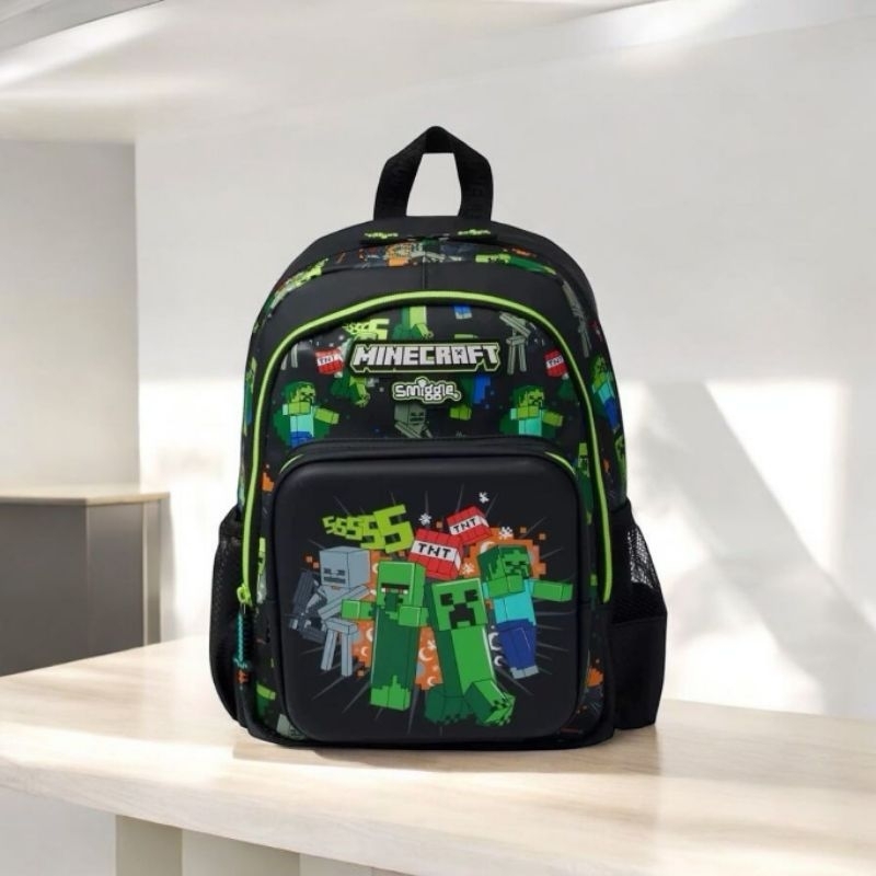 Jual Tas ransel anak laki/ back pack sekolah tk Minecraft/ sonic ...