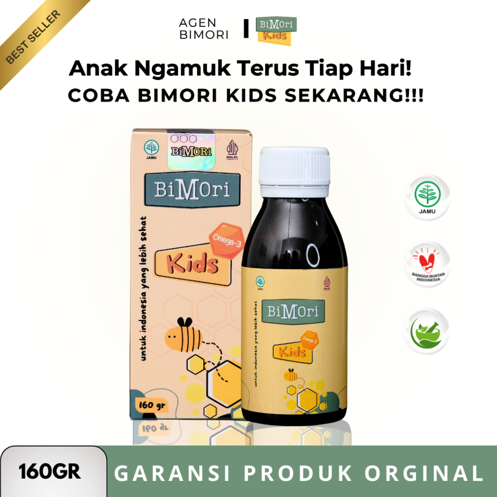 Jual Bimori Kids Obat Anak Hiperaktif Multivitamin Anak Lengkap Speech ...