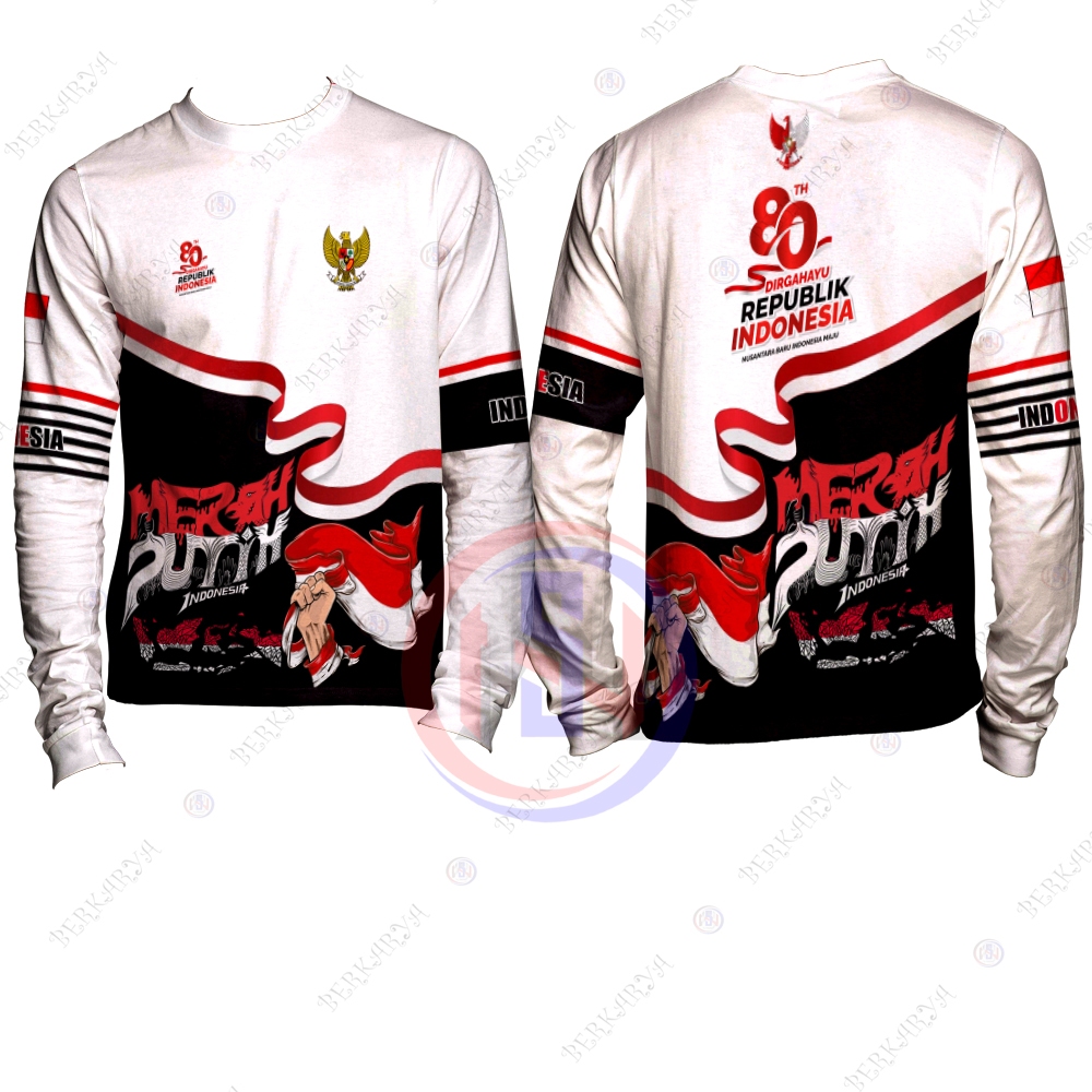 Jual KAOS DEWASA PRIA/WANITA JERSEY 17 AGUSTUS HUT RI 80 BAJU 17 AGUSTUS KEMERDEKAAN INDONESIA ...