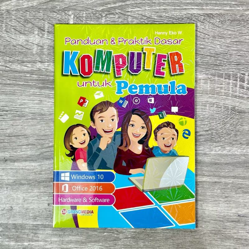 Jual Buku Panduan Dan Praktis Dasar Komputer Untuk Pemula | Shopee ...
