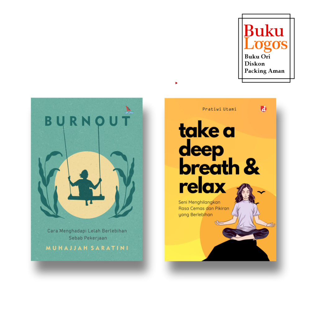 Jual Buku logos - Paket Buku Mental Health (Burnout - Take a deep ...