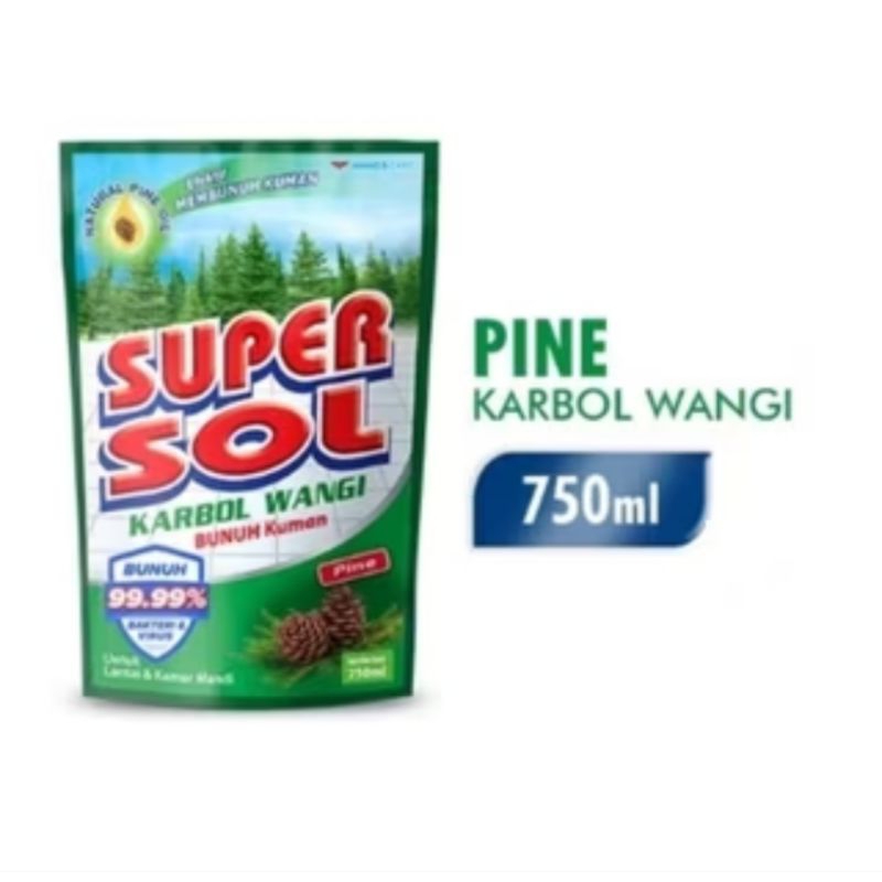 Jual Wipol Karbol Sabun Pembersih Lantai kemasan Pouch/refill [750/1500 ...