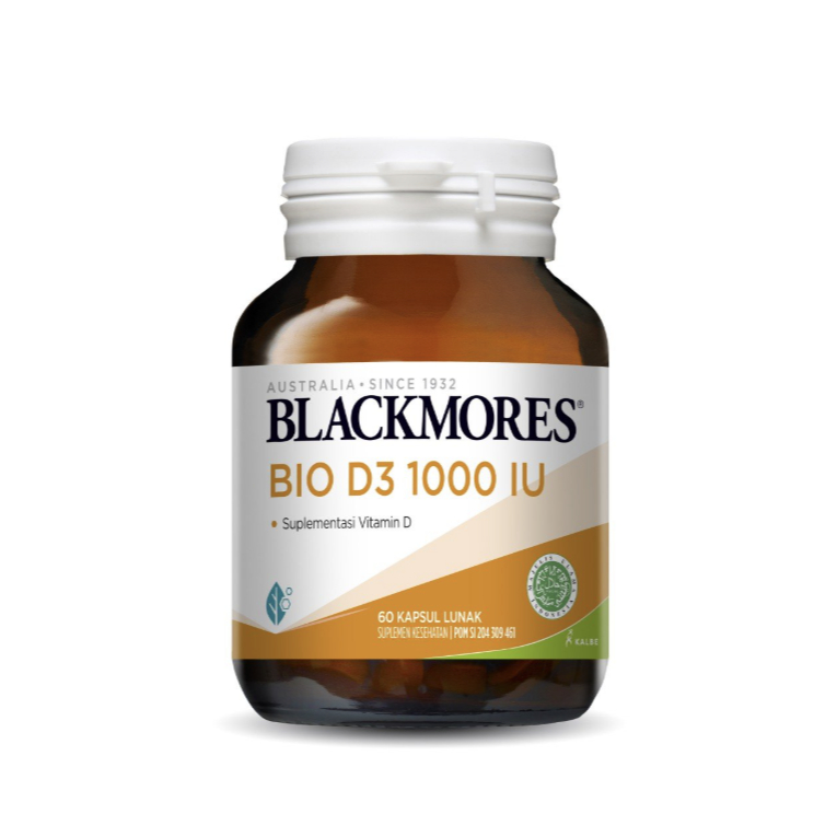 Jual Blackmores Bio D3 1000IU isi 60 Caps | Shopee Indonesia