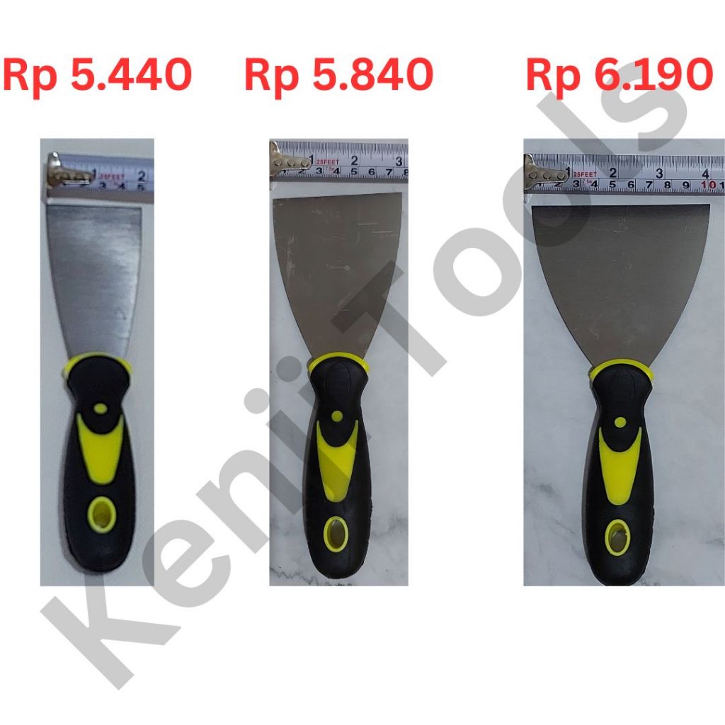 Jual Kape Stainless Gagang Karet Fiber 2" Inch 3" Inch 4" Inch ...