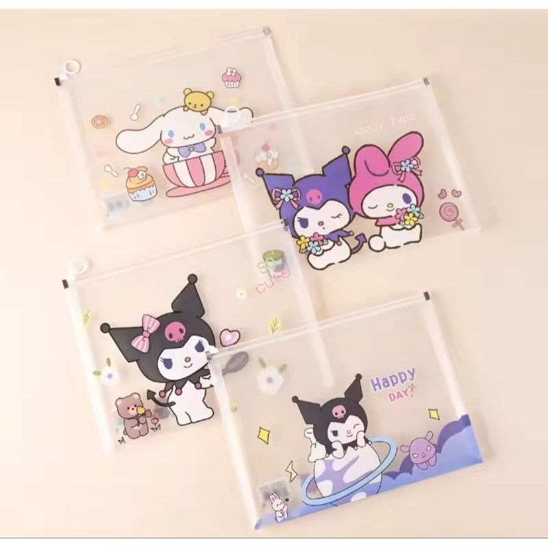 Jual Map Folder Ziplock Sanrio File 24 x 19 Cm | Shopee Indonesia