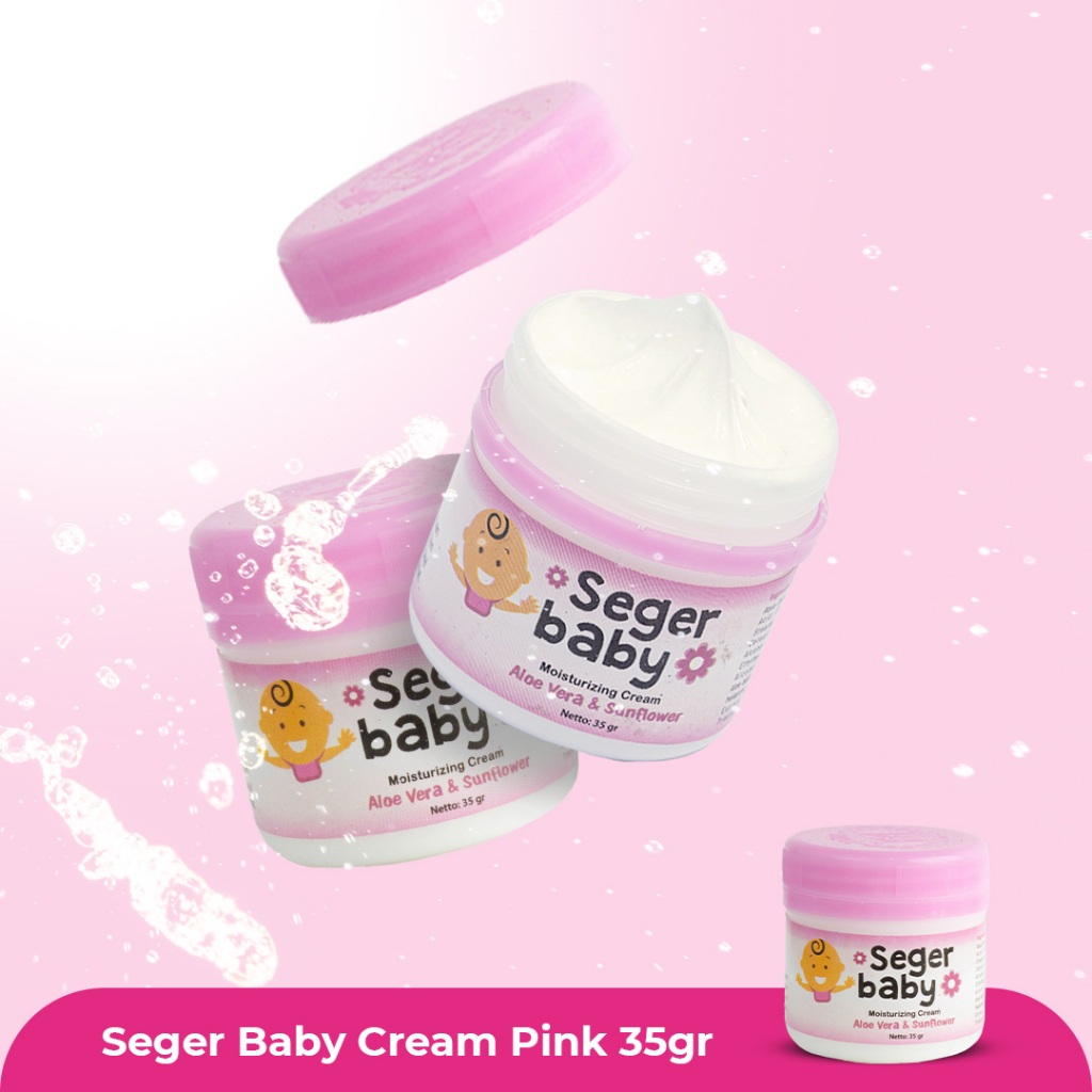 Jual Seger Baby Moisturizing Cream Aloe Vera & Sunflower 35gr Baby ...