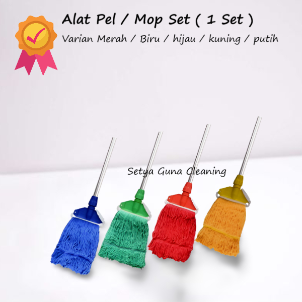 Jual mop pel set komplit kain | Shopee Indonesia