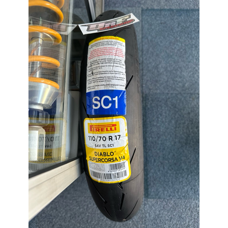 Jual Ban Pirelli Diablo Supercorsa V4 110 70 17 SC1 Impor fresh minggu ...