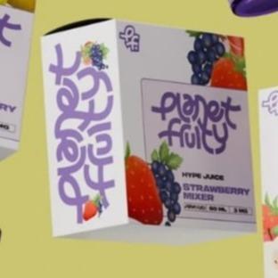 Jual Planet Fruity Strawberry Mixer 60ML by Planet Fruity x Hype Juice ...