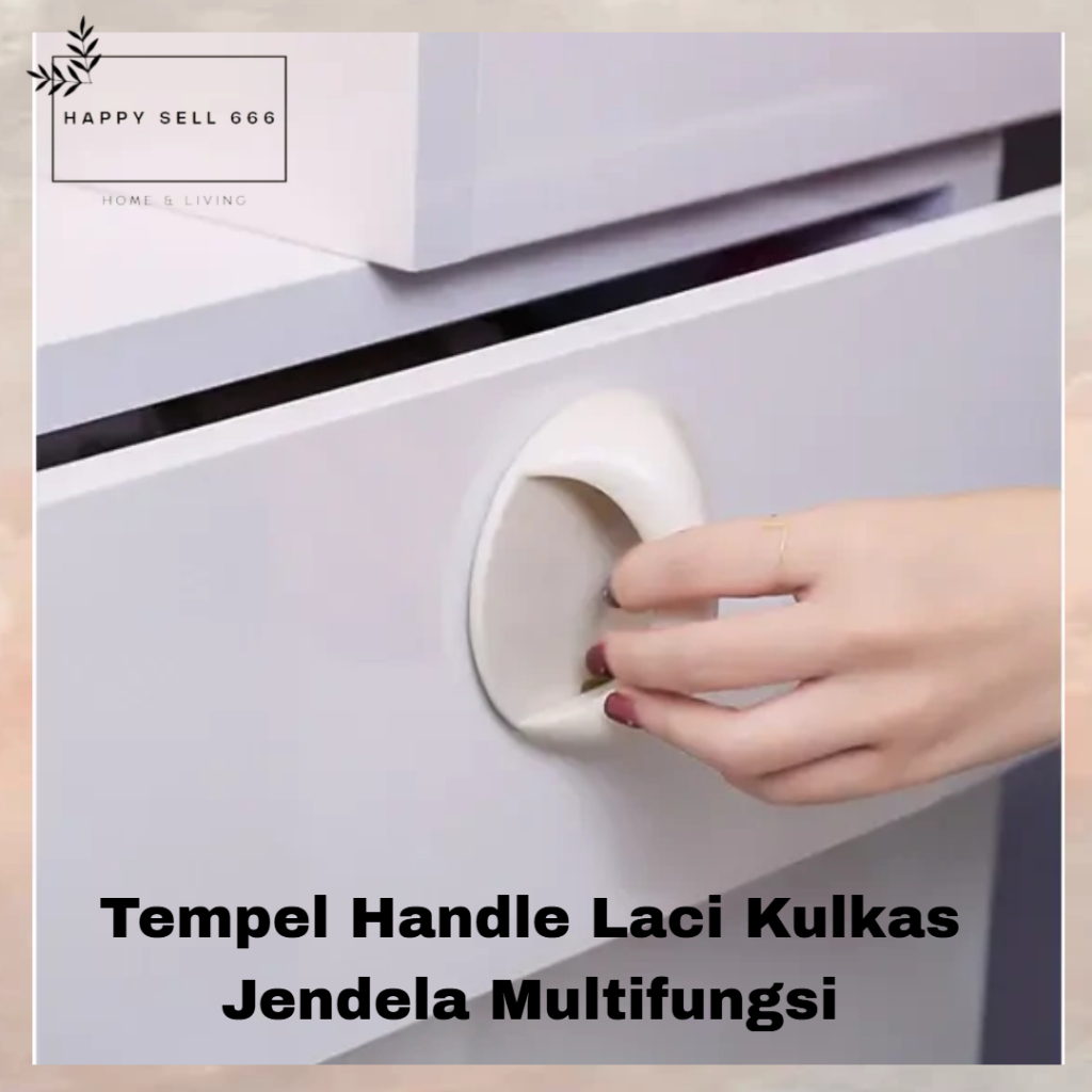 Jual HPSELL Pegangan Pintu Lemari Pakaian Pengaman Tempel Handle Laci ...