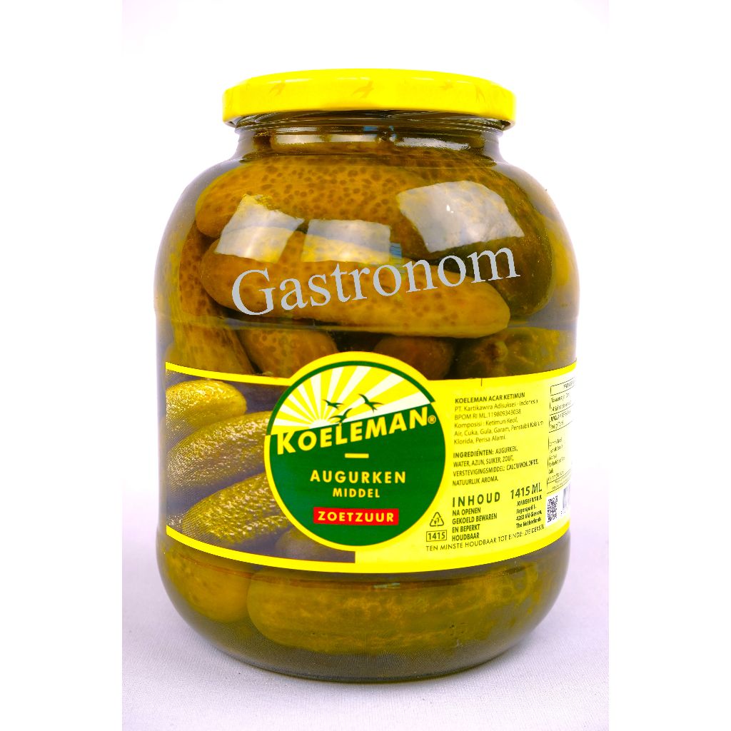 Jual Acar Mentimun / Dill Gerkins / Dill Gerkins Pickles Koeleman 1.415ml | Shopee Indonesia