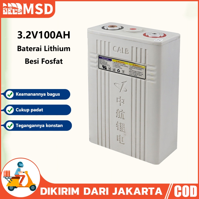 Jual Battery Lifepo4 Lithium Besi Fosfat 3.2v 100ah | Shopee Indonesia