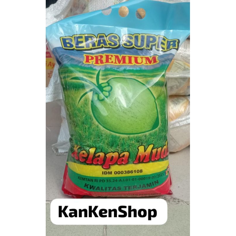 Jual BERAS KELAPA MUDA 5KG PREMIUM | Shopee Indonesia