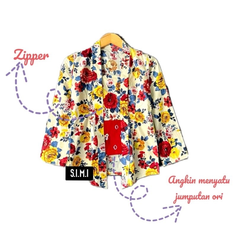 Jual SIMI - Cipluk Atasan Kebaya Kutu Baru Kembang Klasik Angkin ...