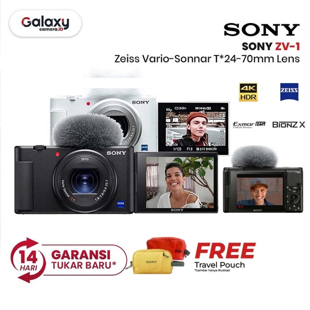 Jual Sony ZV-1 Compact Camera ZV1 ZV 1 Garansi Resmi | Shopee Indonesia