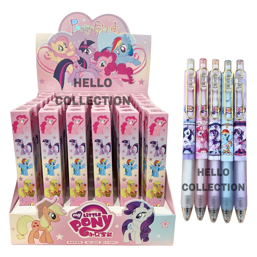 Jual Blind Box Pen Anak My Little Pony Unicorn Pulpen Cetek Gel Suprise ...