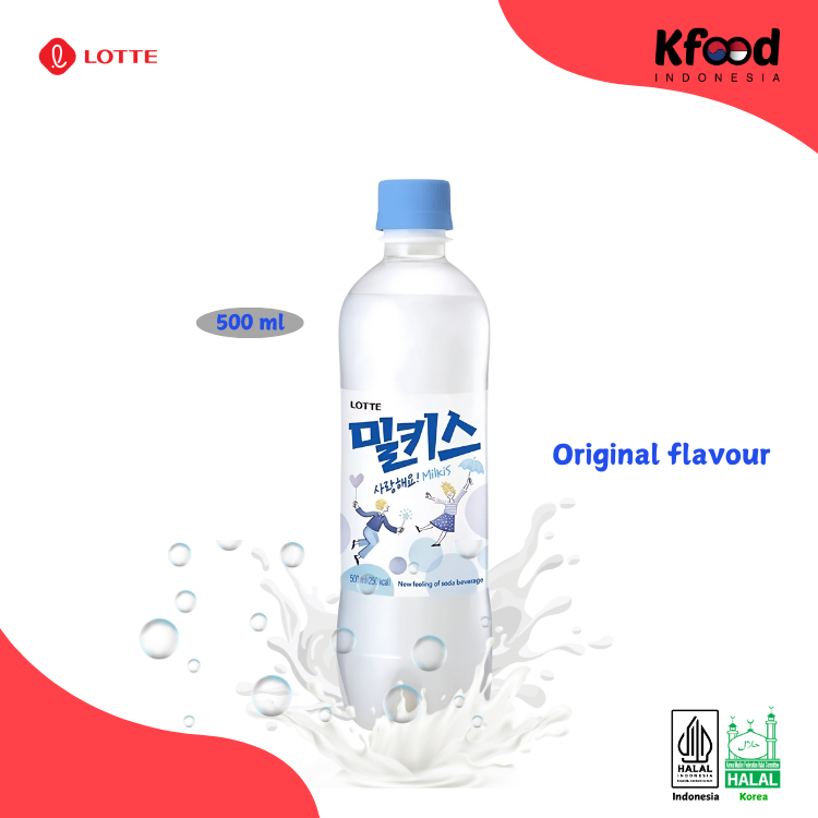 Jual Lotte - Milkis Soda 500ml | Shopee Indonesia