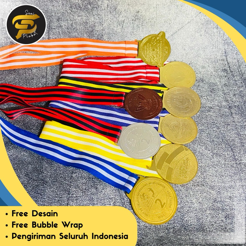 Jual Medali, Medali Kuningan, Medali Custom, Medali Wisuda, Medali Murah, Jual Medali | Shopee ...