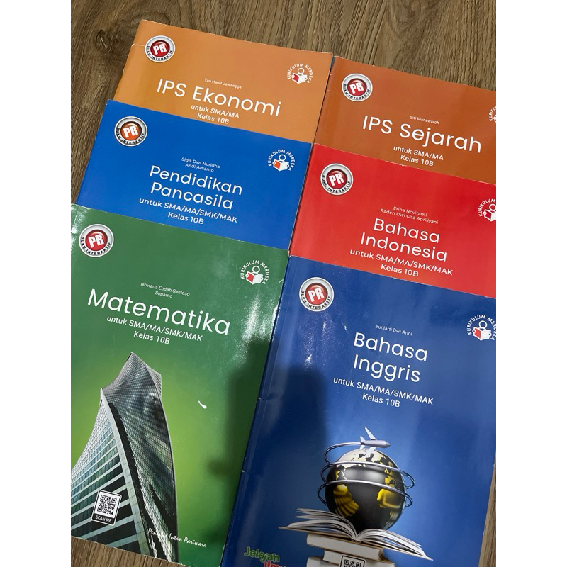 Jual Buku Preloved Intan Pariwara untuk SMA/MA/SMK/MAK Kelas 10 Matematika, Sejarah, Fisika ...
