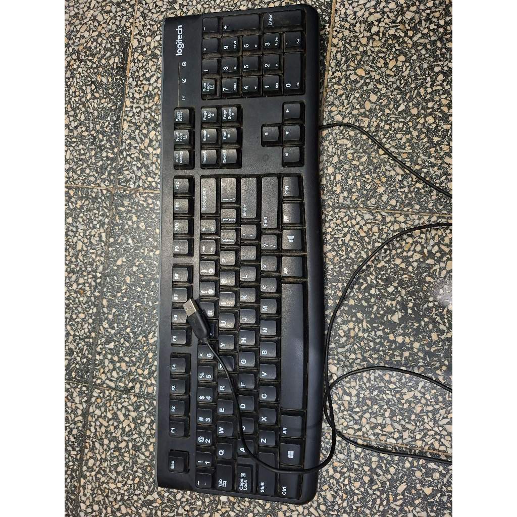 Jual Keyboard Logitech K120 Second Normal | Shopee Indonesia