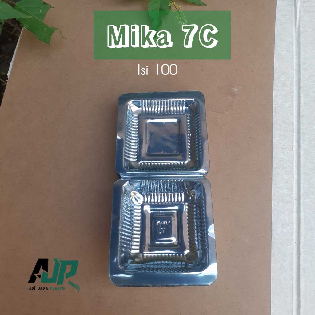 Jual [Isi100] Mika MMP 6A Uk 7x6.5x3 cm / Mika Kue Roti Bolu Bolen Molen Mochi Marshmallow Pia ...