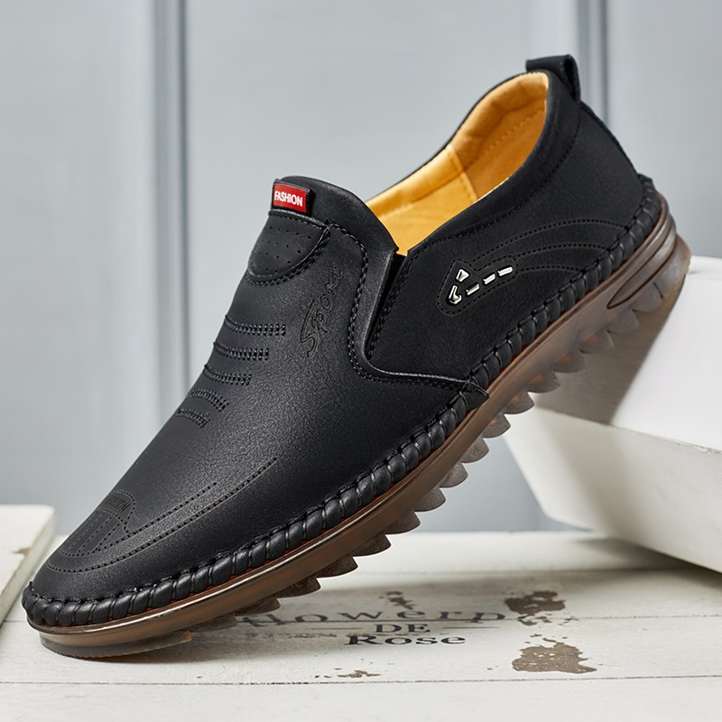 Jual Sepatu formal pria sepatu model kulit buaya COTTON slip on shoe ...