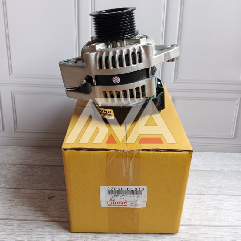 Jual ALTERNATOR DINAMO AMPERE ASSY TOYOTA HINO DUTRO 130 HT X-POWER ORI ...