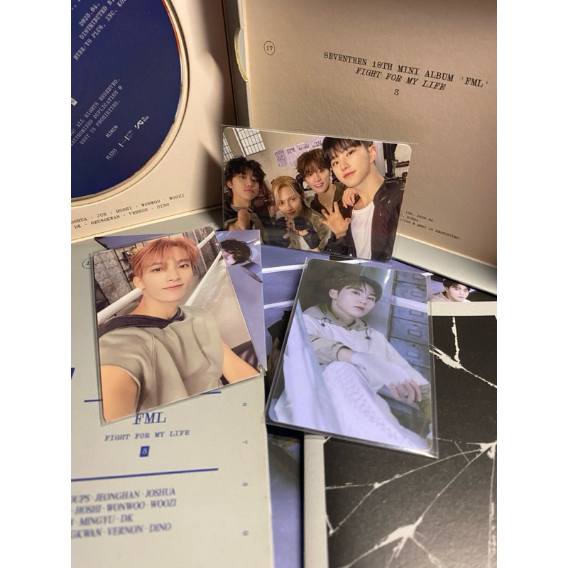 Jual PC Album SVT FML fight for my life Official / DK / Seungkwan ...