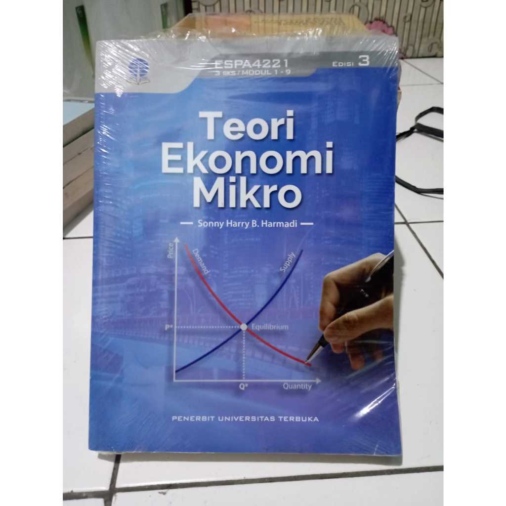 Jual Modul UT Buku Teori Ekonomi Mikro ESPA4221 Edisi 3 | Shopee Indonesia