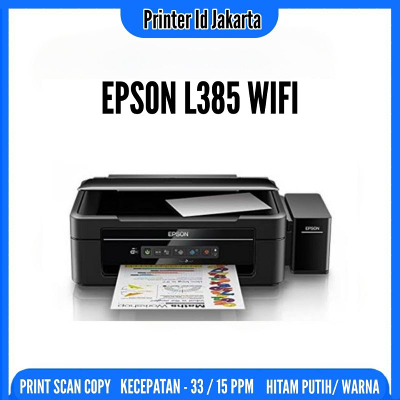 Jual Printer Epson L385 Wifi | Shopee Indonesia