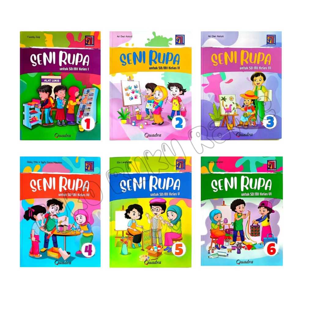 Jual BUKU SENI RUPA KURIKULUM MERDEKA UNTUK SD/MI PENERBIT QUADRA | Shopee Indonesia