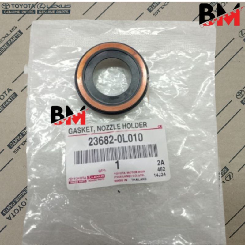 Jual Seal Nozzle Injektor Innova Diesel/Fortuner/Hilux Diesel Original ...