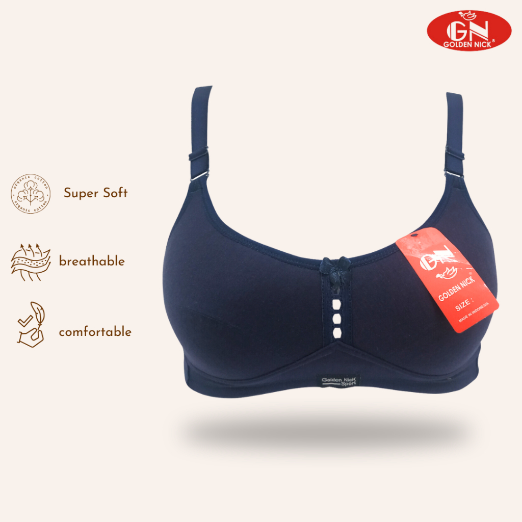 Jual Golden Nick - Bra Sport Busa Tipis Tanpa Kawat Anti Kanker BH ...