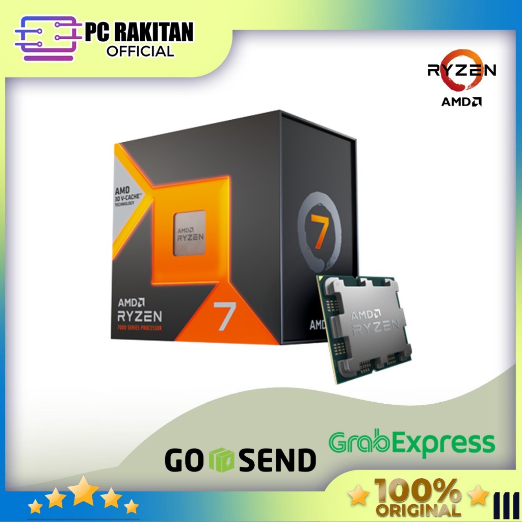 Jual AMD PROCESSOR RYZEN 7 7800X3D AM5 1YT | Shopee Indonesia
