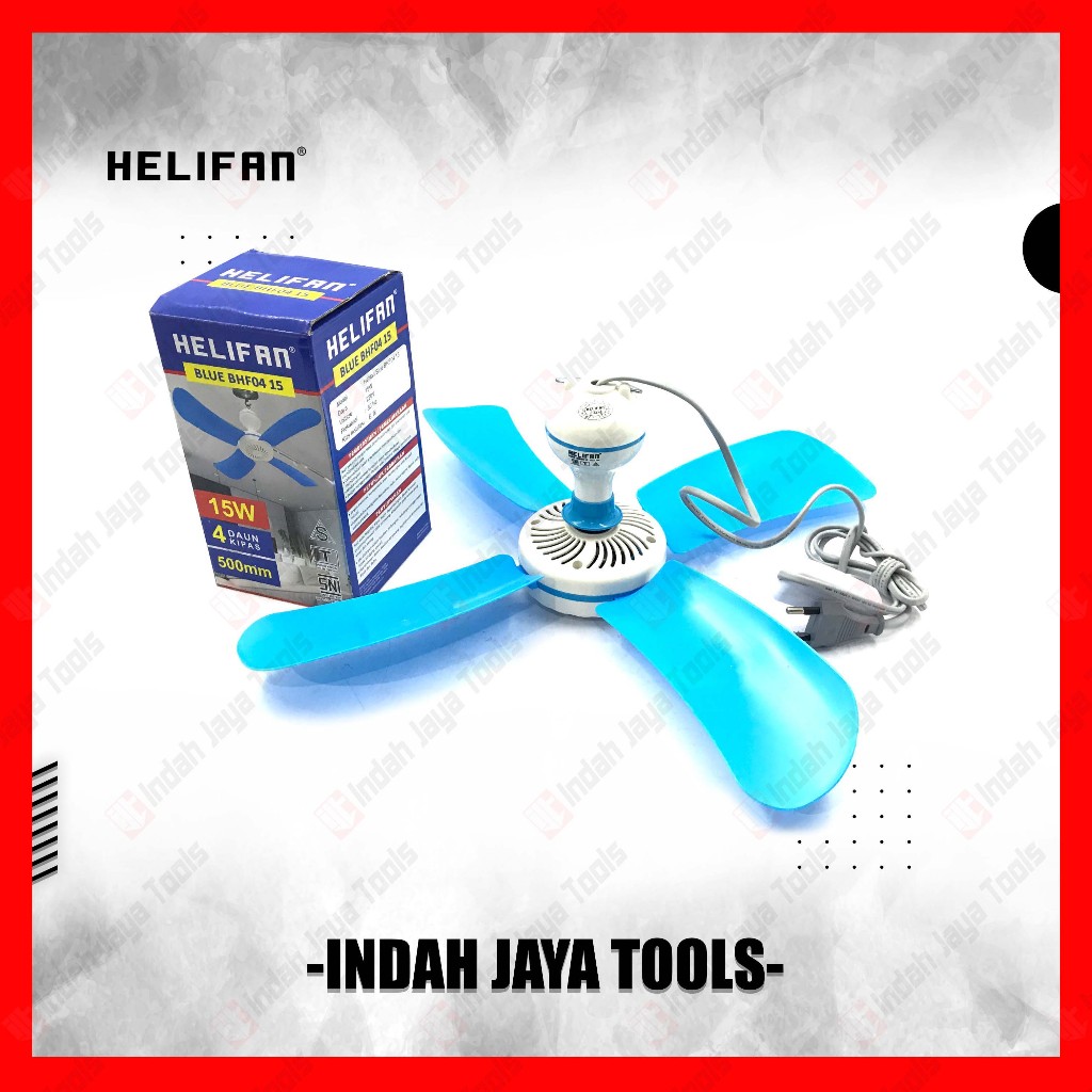 Jual HELIFAN BHF04 15 Kipas Angin Gantung 15 Watt 4 Baling - Alat ...