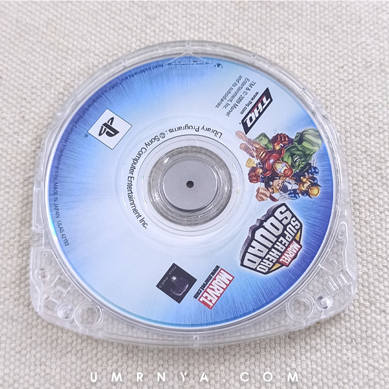 Jual Kaset PSP UMD Marvel Super Hero Squad Playstation Portable Game CD ...