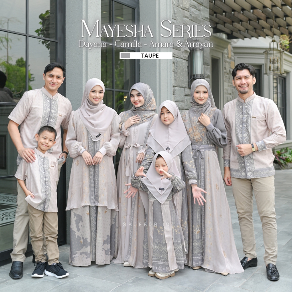 Jual DEFECT MAYESHA - TAUPE - SAJEEDA.ID | Shopee Indonesia