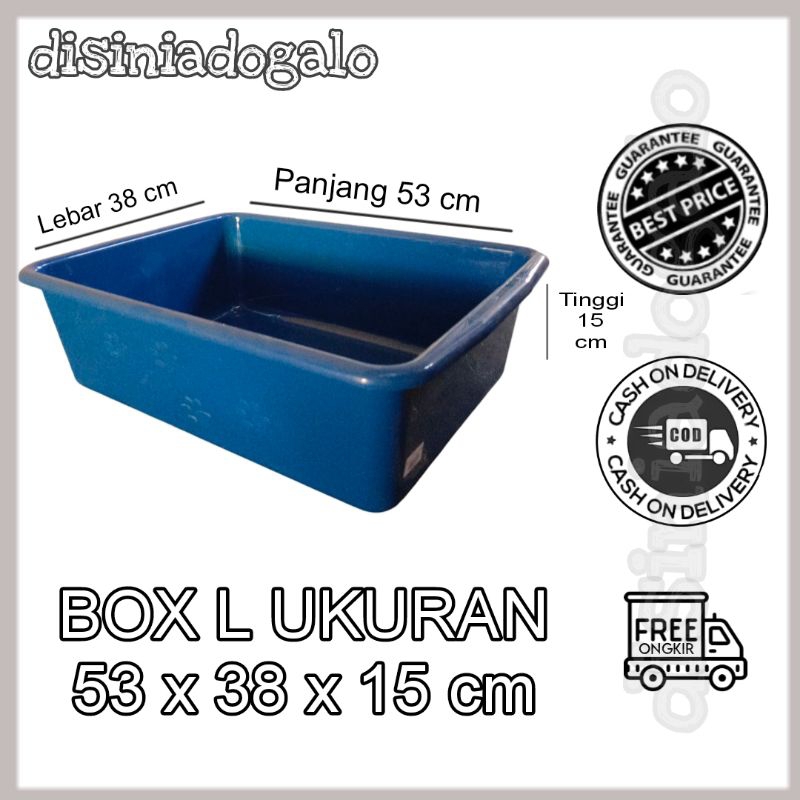 Jual BOX PUP KUCING HEWAN L UKURAN 53 X 38 X 15 CM | Shopee Indonesia